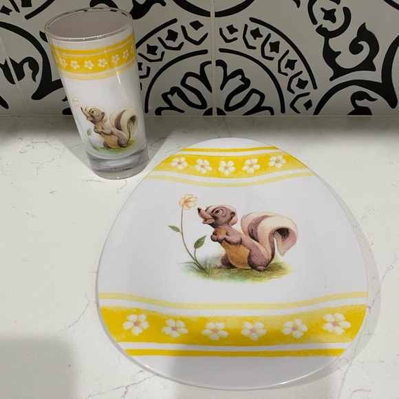 Disney | Kitchen | New Disney Store Bambi Melamine 9 Easter Plate And ...